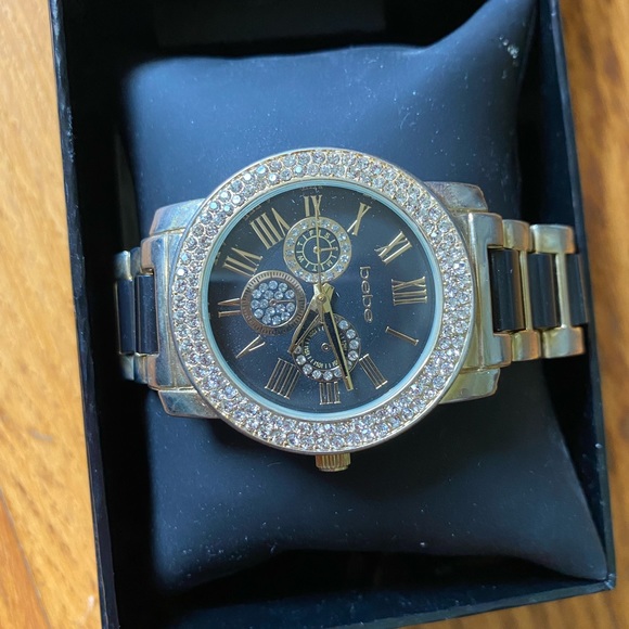 bebe | Jewelry | Iced Out Bebe Watch | Poshmark